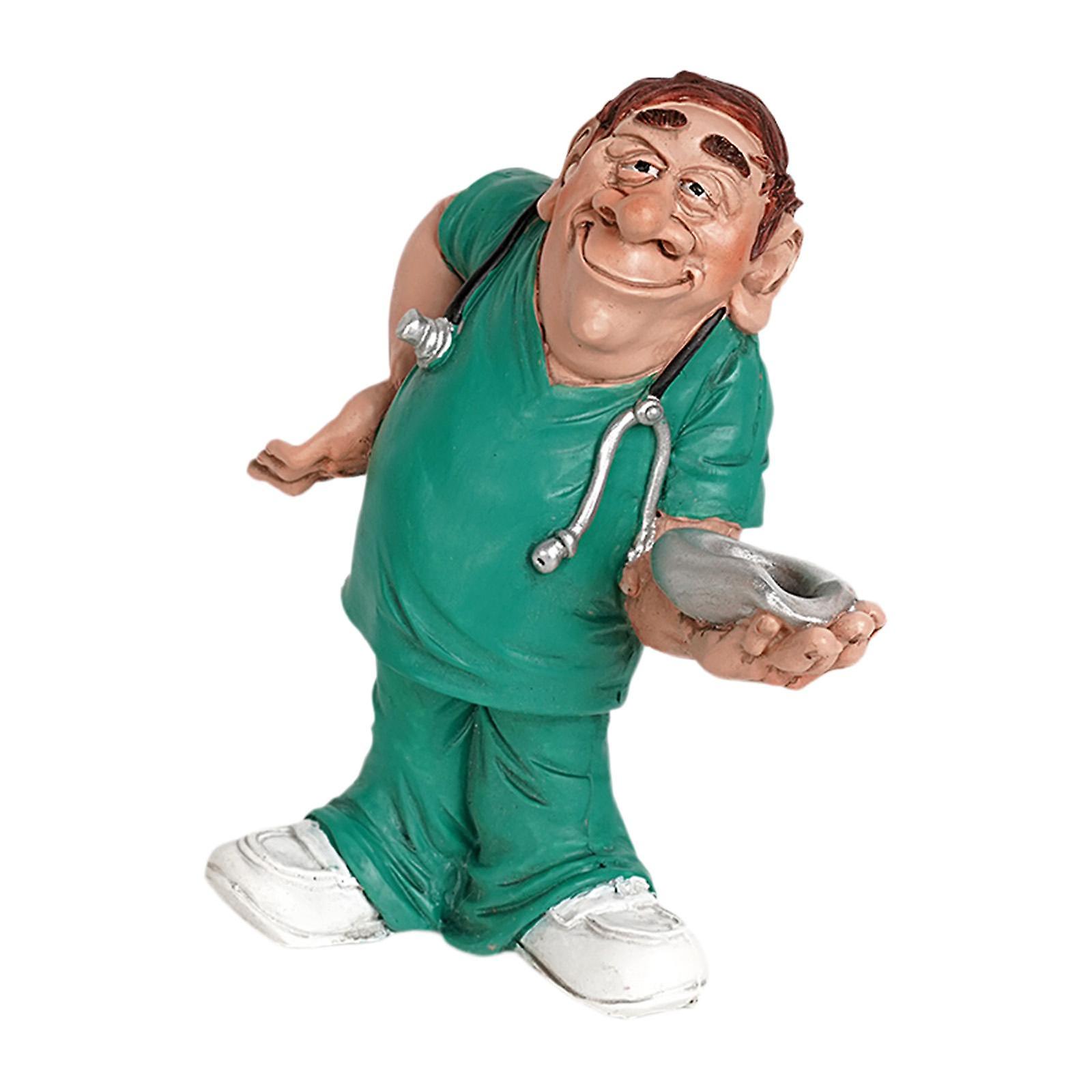 Doctor Statue Figurine Craft Sculpture Artwork for Desktop Shelf ...