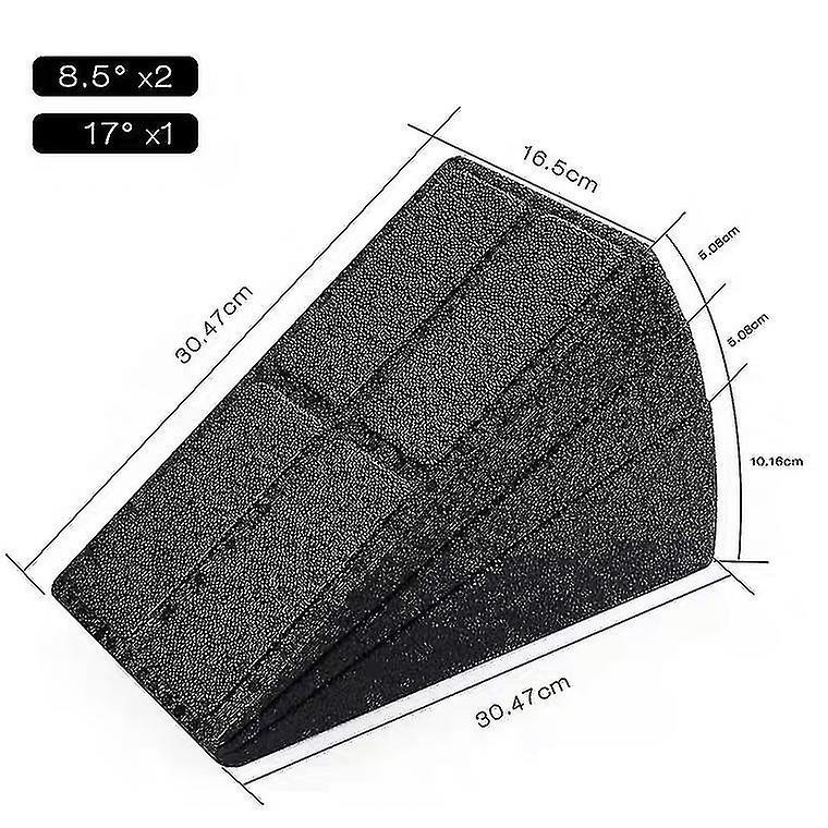 Squat Wedge Block Adjustable Non-slip Squat Ramp Deadlift Wedge Calf ...