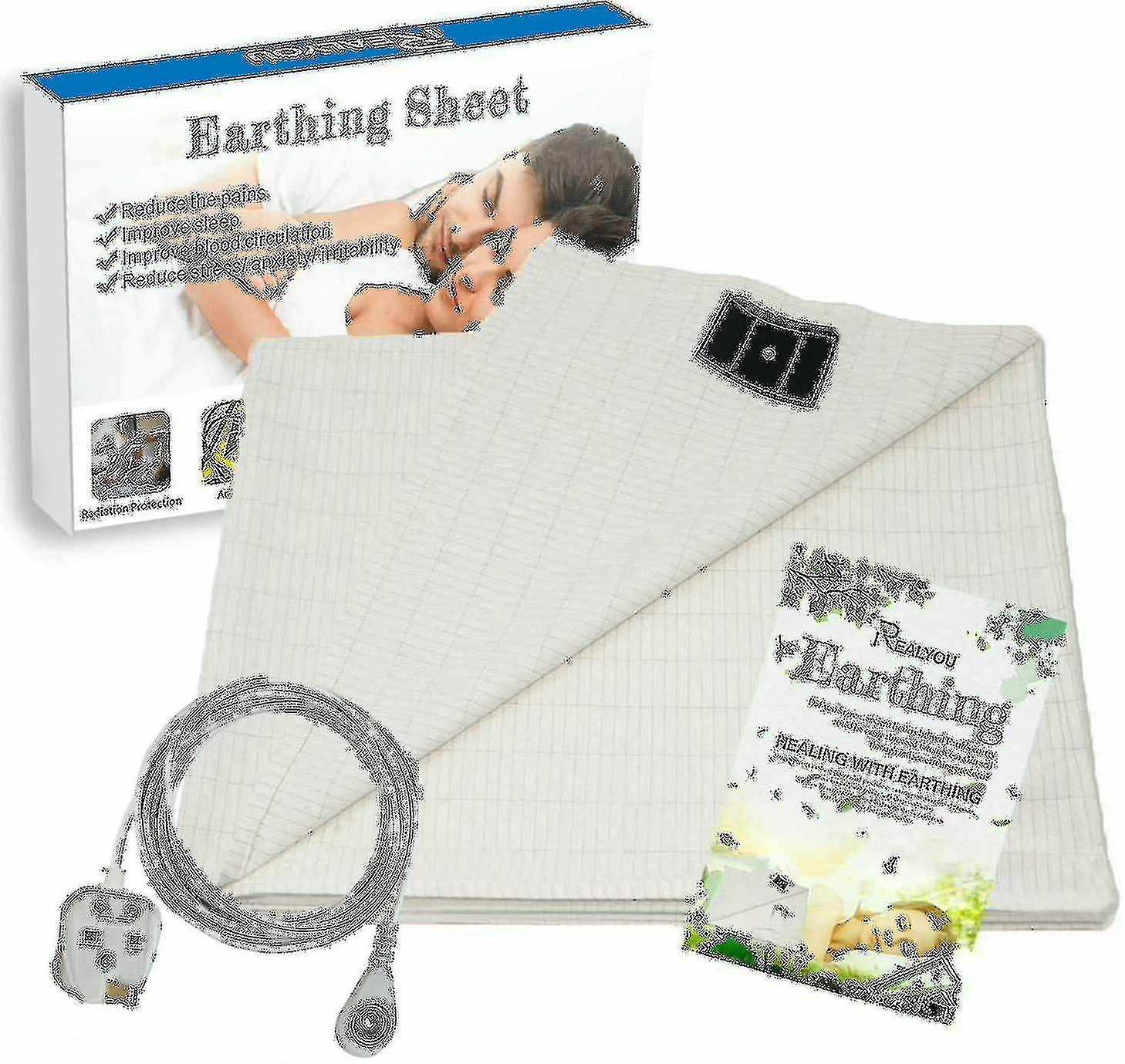 Earthing Double Bed Grounding Sheet Shield Emf Anti Radiation Conduct ...