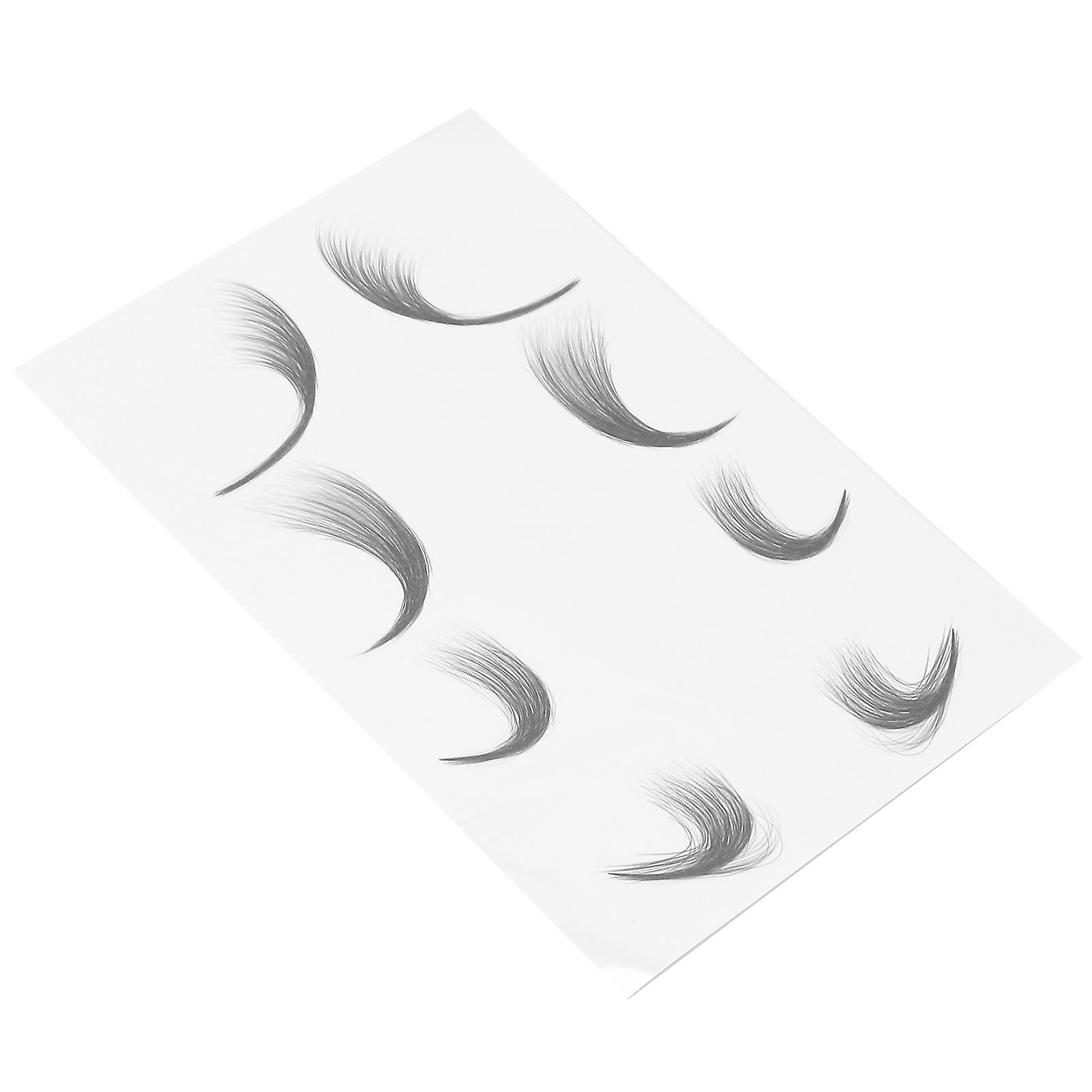 Hair Tattoo Sticker Edges Hairstyles Tattoo Edge Hair Waterproof Fake ...