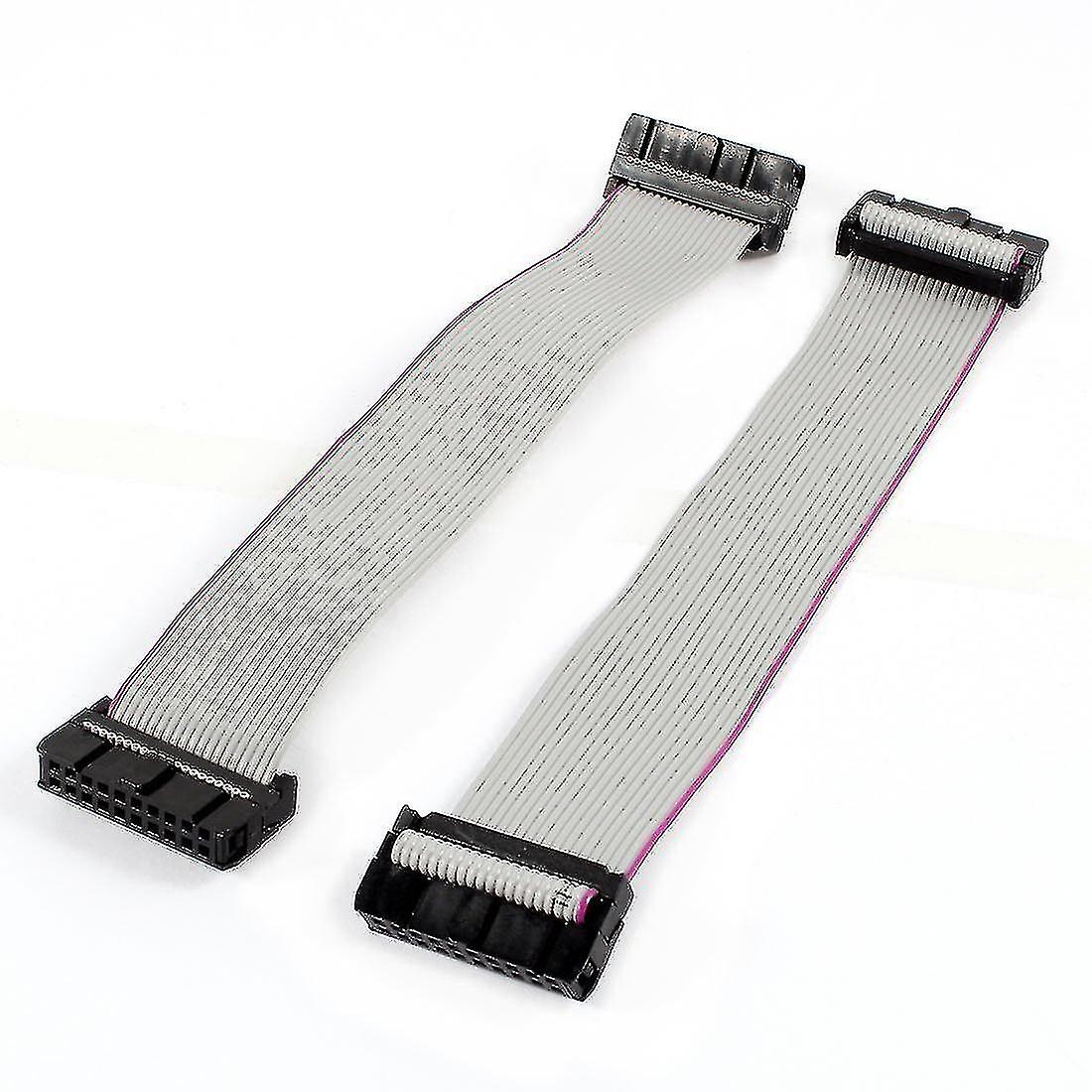 2 Pieces 2.54 Mm Pitch 20 Pin F/f Idc Flat Ribbon Cable Connector | Fruugo UK