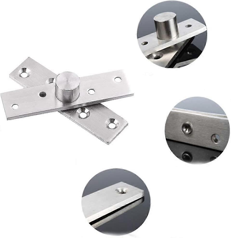360 Degree Pivot Door Hinge, 2 Stainless Steel Door Centerline Pivot ...