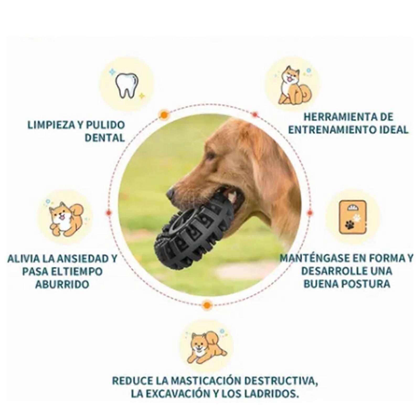 Tires Dog Chew Toy Bite Resistant Teeth Grinding Dog Tire Treat ...