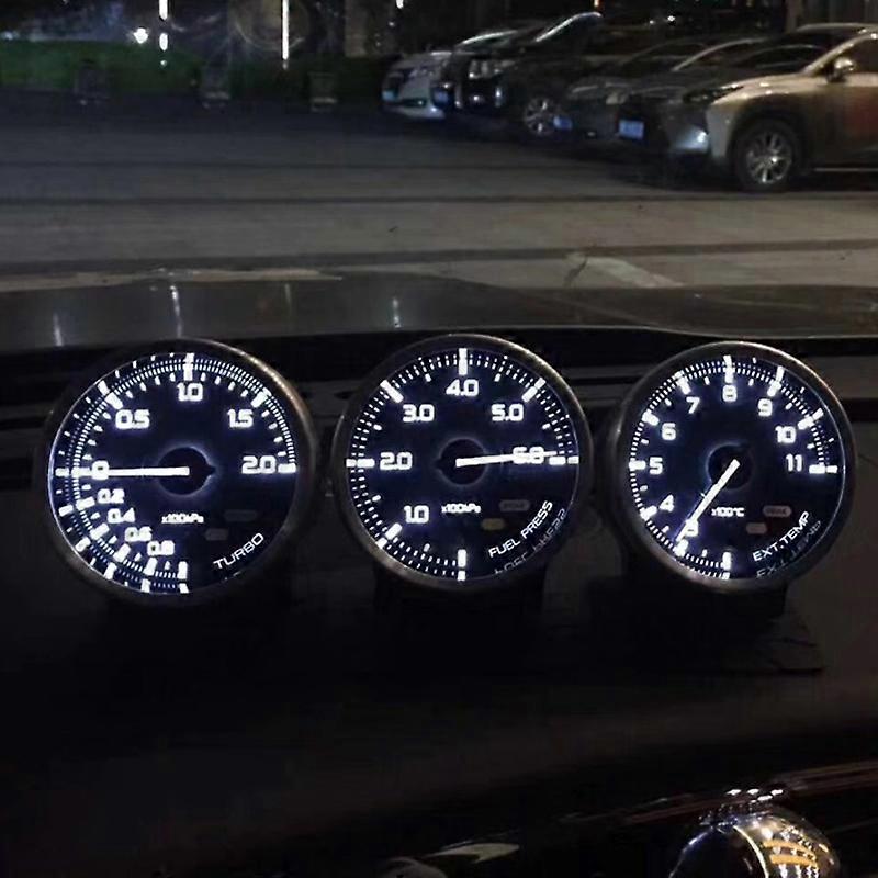 Defi Advance A1 60mm 7-Color 3.0bar Turbine Boost Gauge Water Oil Temp Pressure Voltmeter ...