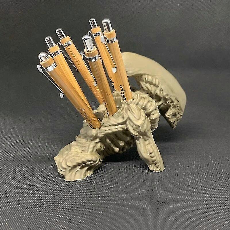 Creative Alien Xenomorph pen holder Alien statue bust Penholder alien ...