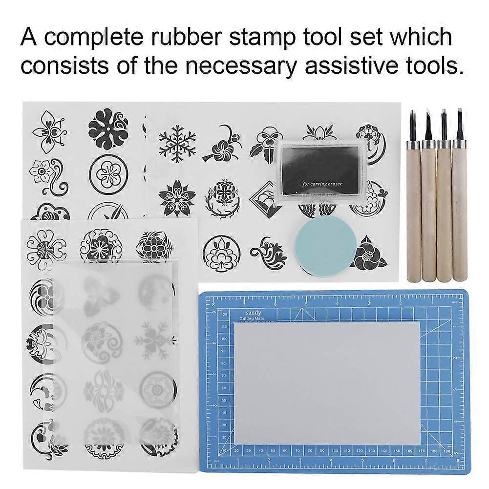 Rubber Stamp Making Kit, Rubber Stamp Carving Blocks, Rubber Stamp ...