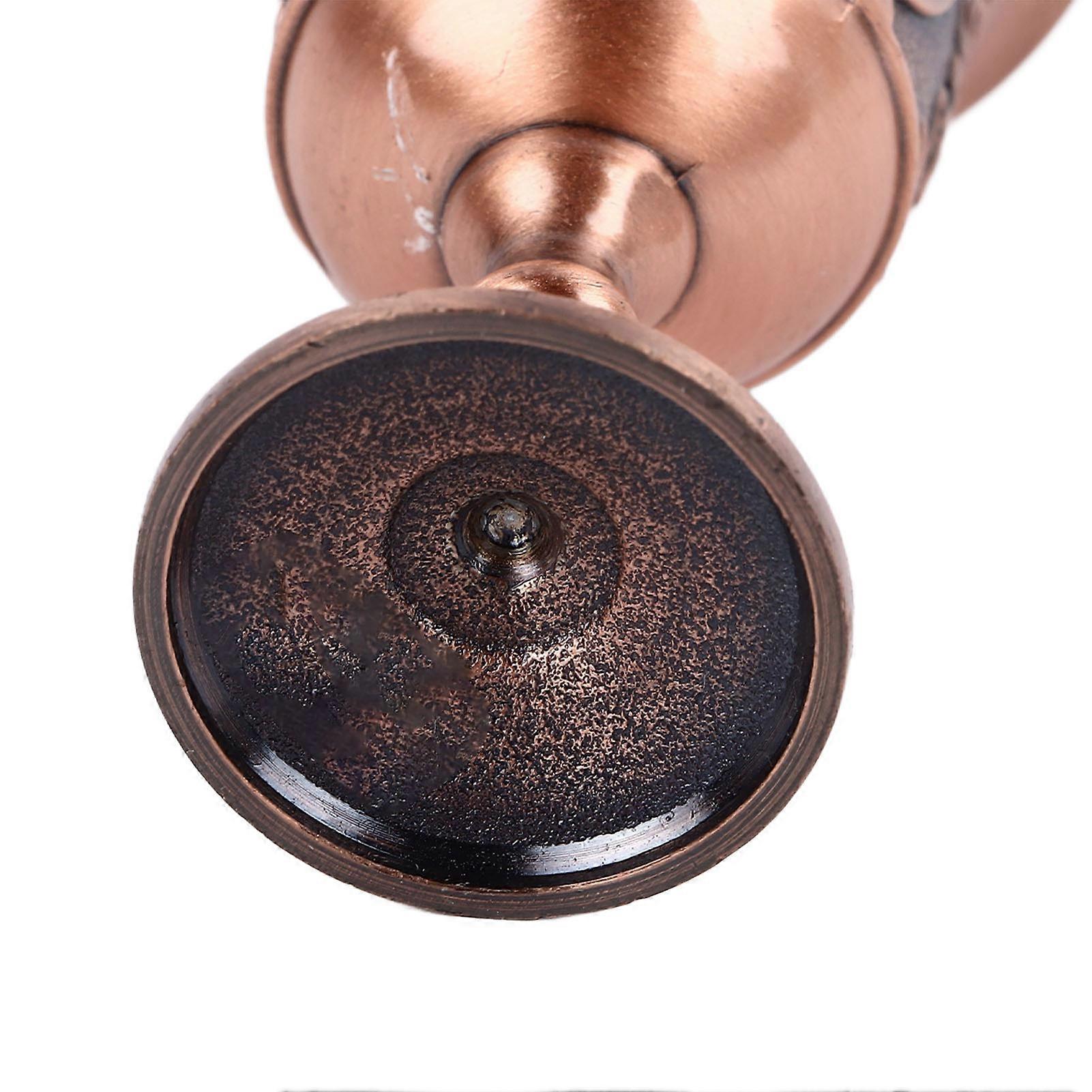 Vintage Metal Wine Glass Embossed Decorative Retro Metal Goblets for ...