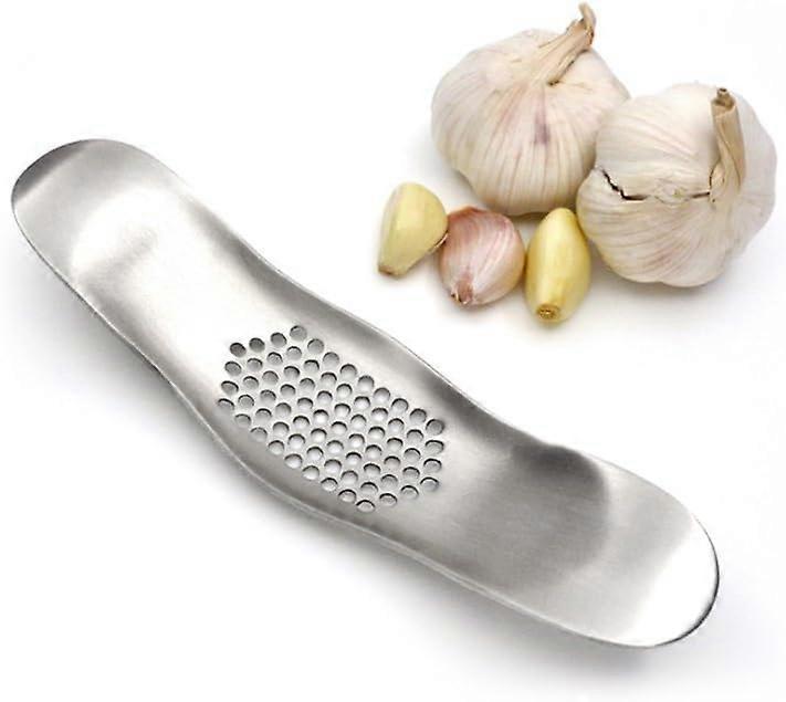 Garlic press Garlic rocker in metal construction, made of stainless ...