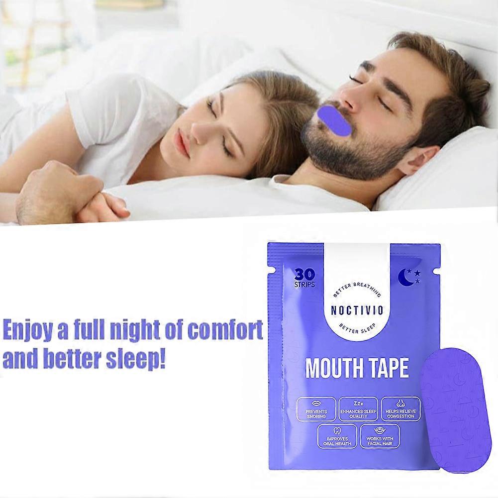 30PCS Mouth Tape for Sleep Apnea Orthopedic Breathing Sleep Strips for Adults Children | Fruugo UK