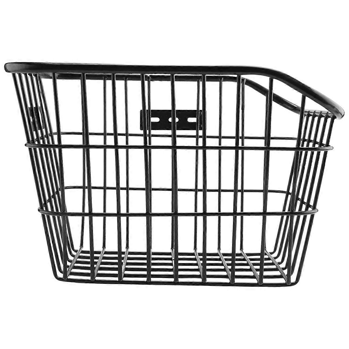 Rear Bike Basket Waterproof Large Capacity Metal Wire Bicycle Basket ...