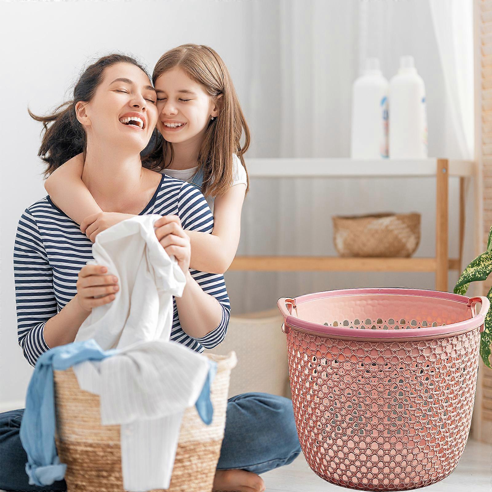 Portable Dirty Clothes Basket Dirty Clothes Storage Basket Large ...