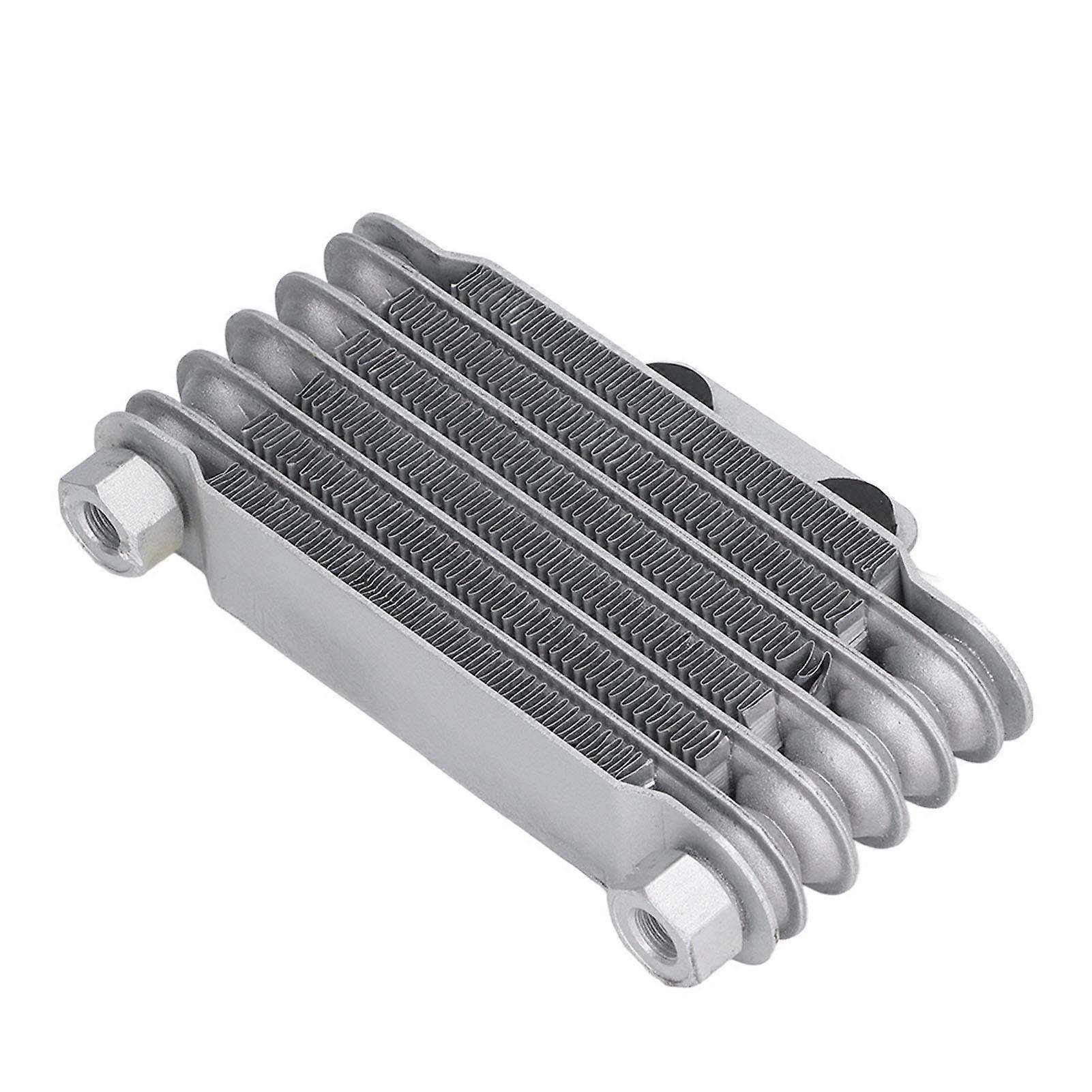 6 Rows Transmission Oil Cooler M12x1.5 125ml Universal for 50 to 150cc ...