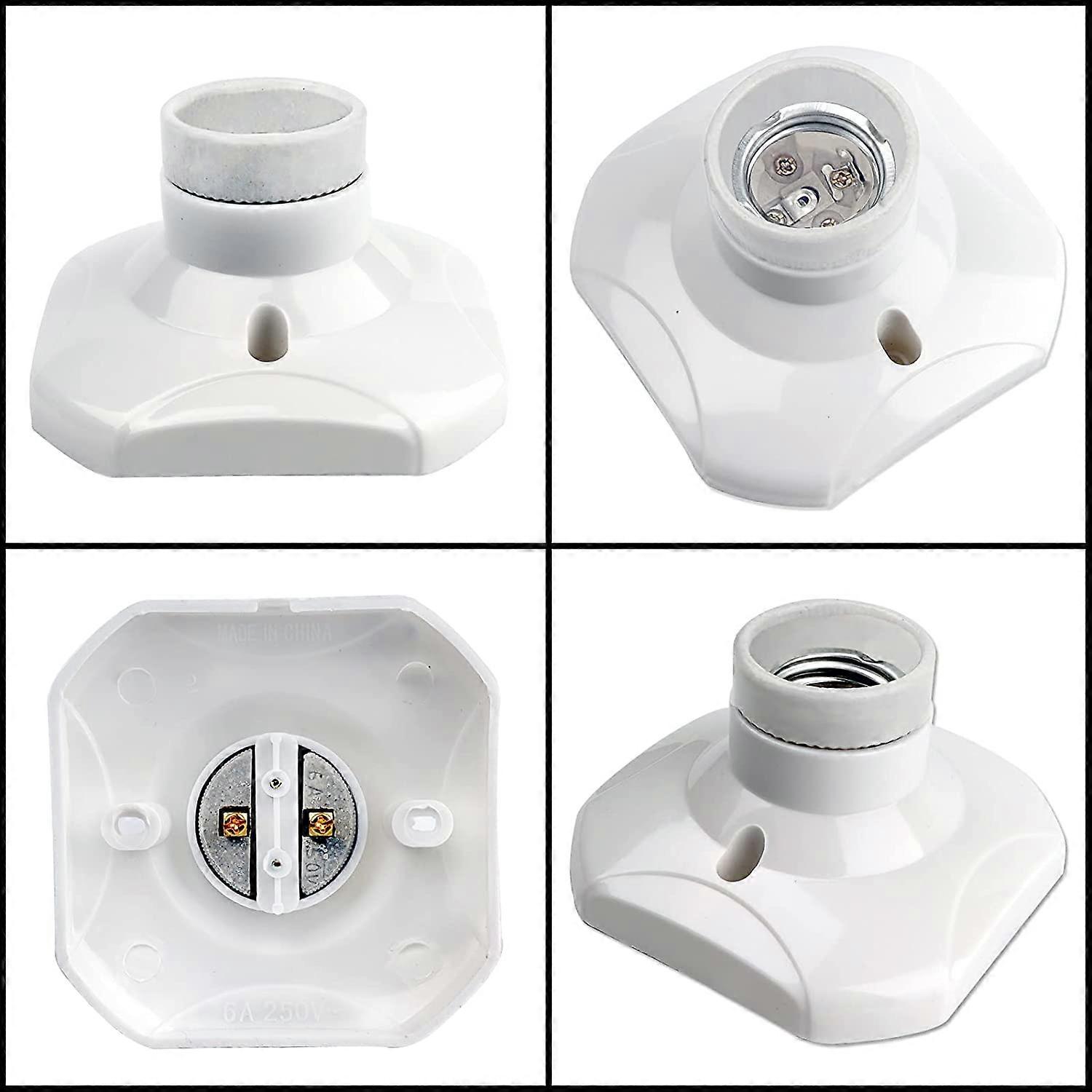 E27 Screw-in Ceiling Socket, E27 Garage Socket, AC 220-240V, LED Bulb ...