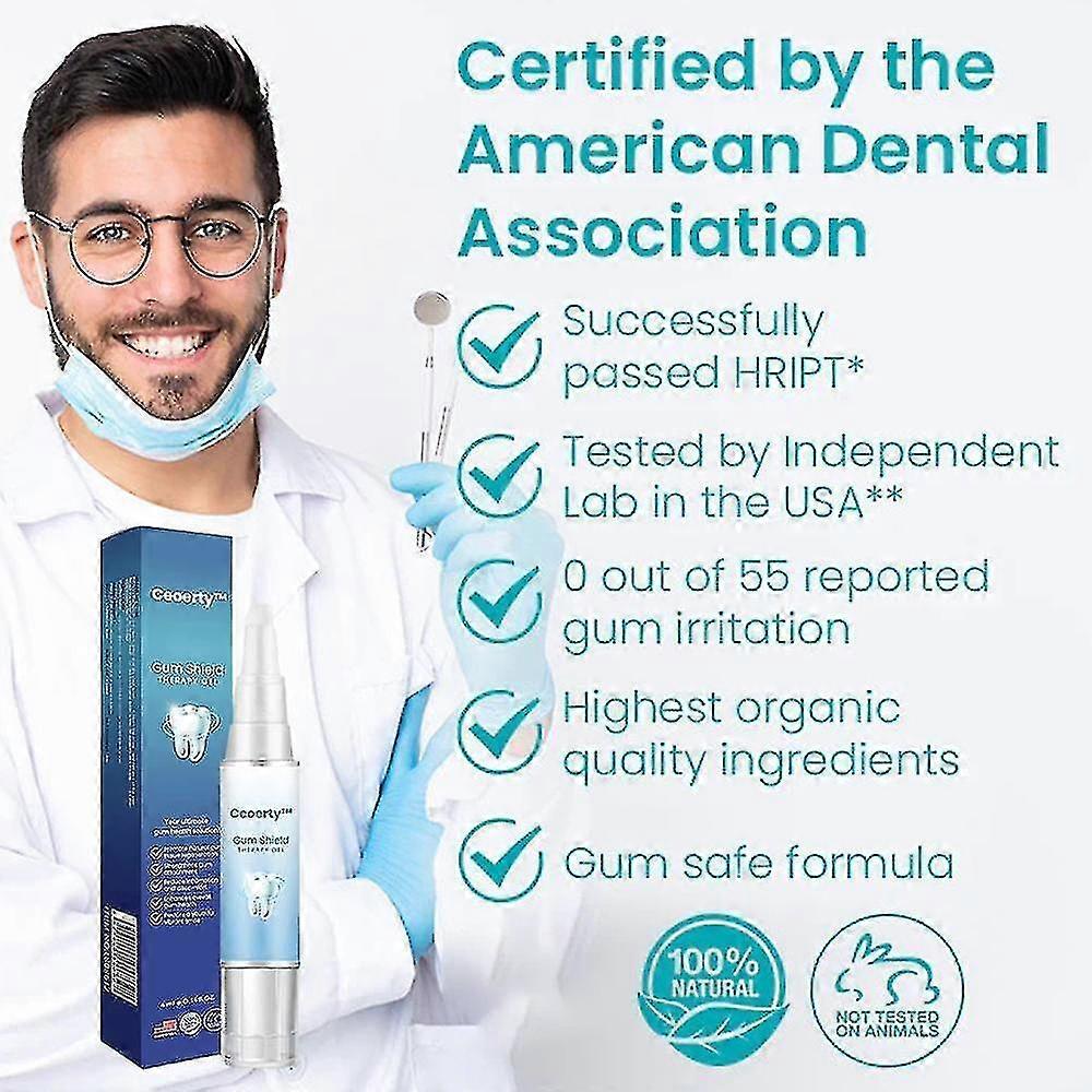 3pcs Gum Repair Gel Rebuilding Strengthen Whiten Remove Breath ...