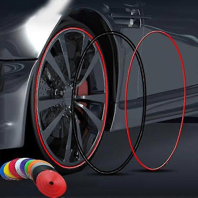 Wheel Rims Protectors Decor Strip Car Vehicle Color Wheel Rims ...