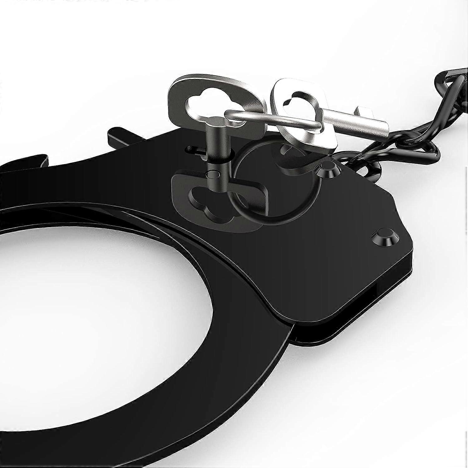 Professional Handcuffs, Metal Handcuffs with Keys Kids Toy Metal ...