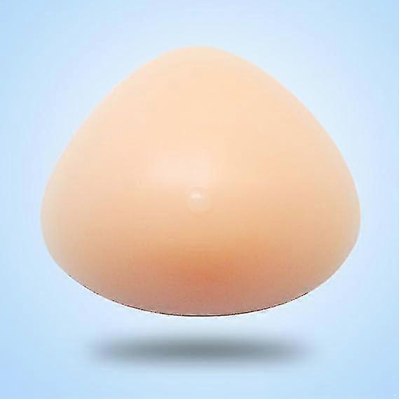 1 Pair Silicone Breast Form Triangle Mastectomy Prosthesis Bra Pad ...