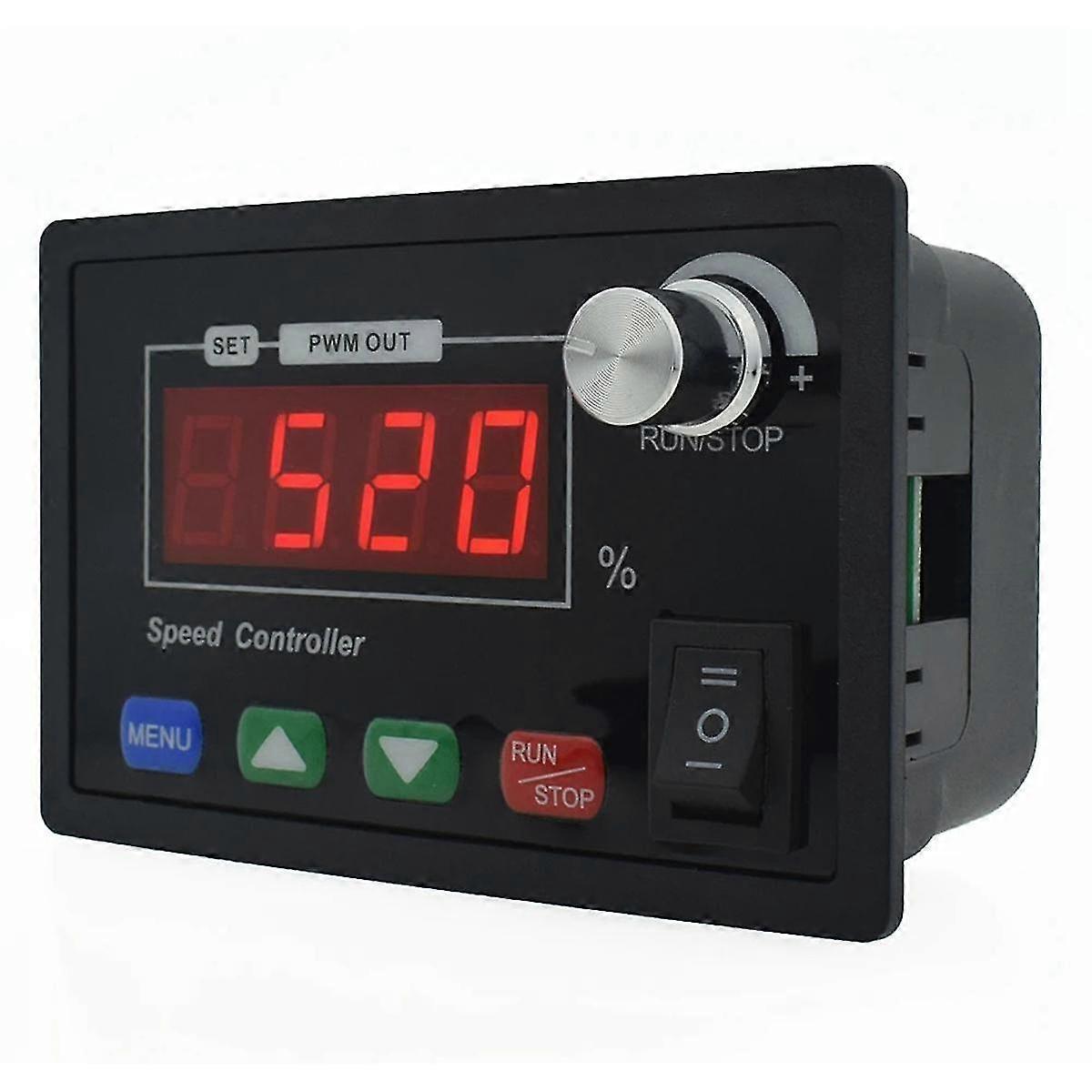 Dc10-55v 40a Motor Speed Controller Digital Display Speed Adjustable Pwm Forward To Reverse ...