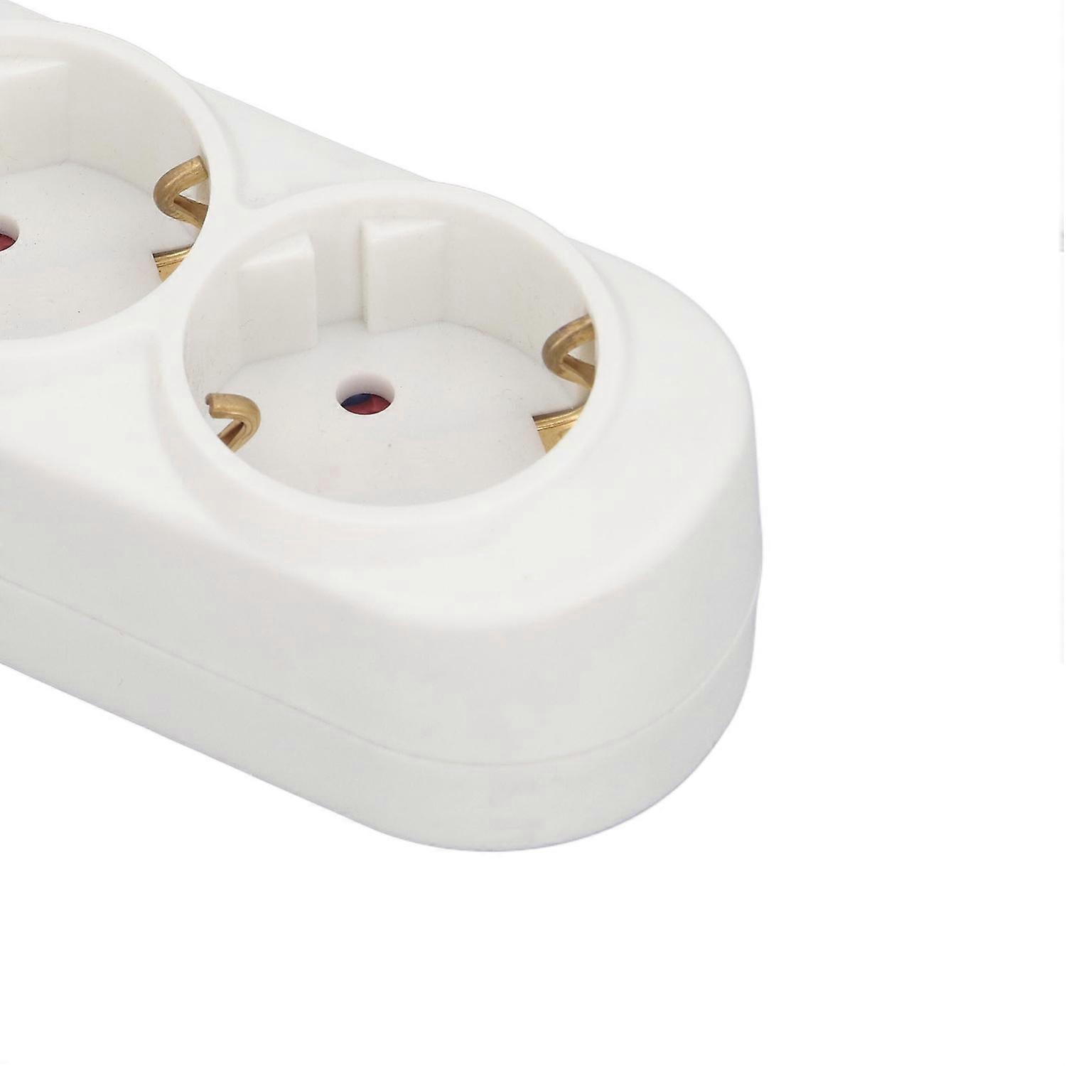 European Power Strip 3 Way ABS and Copper Multiple Outlet Power Board ...