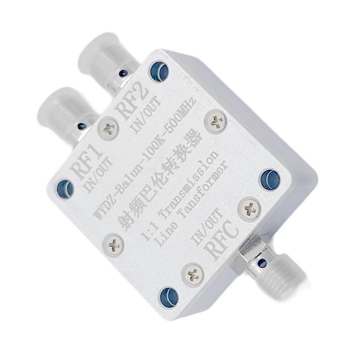 100K-500KHz Balun Transformer Clock Sine Square Wave Signal End to ...