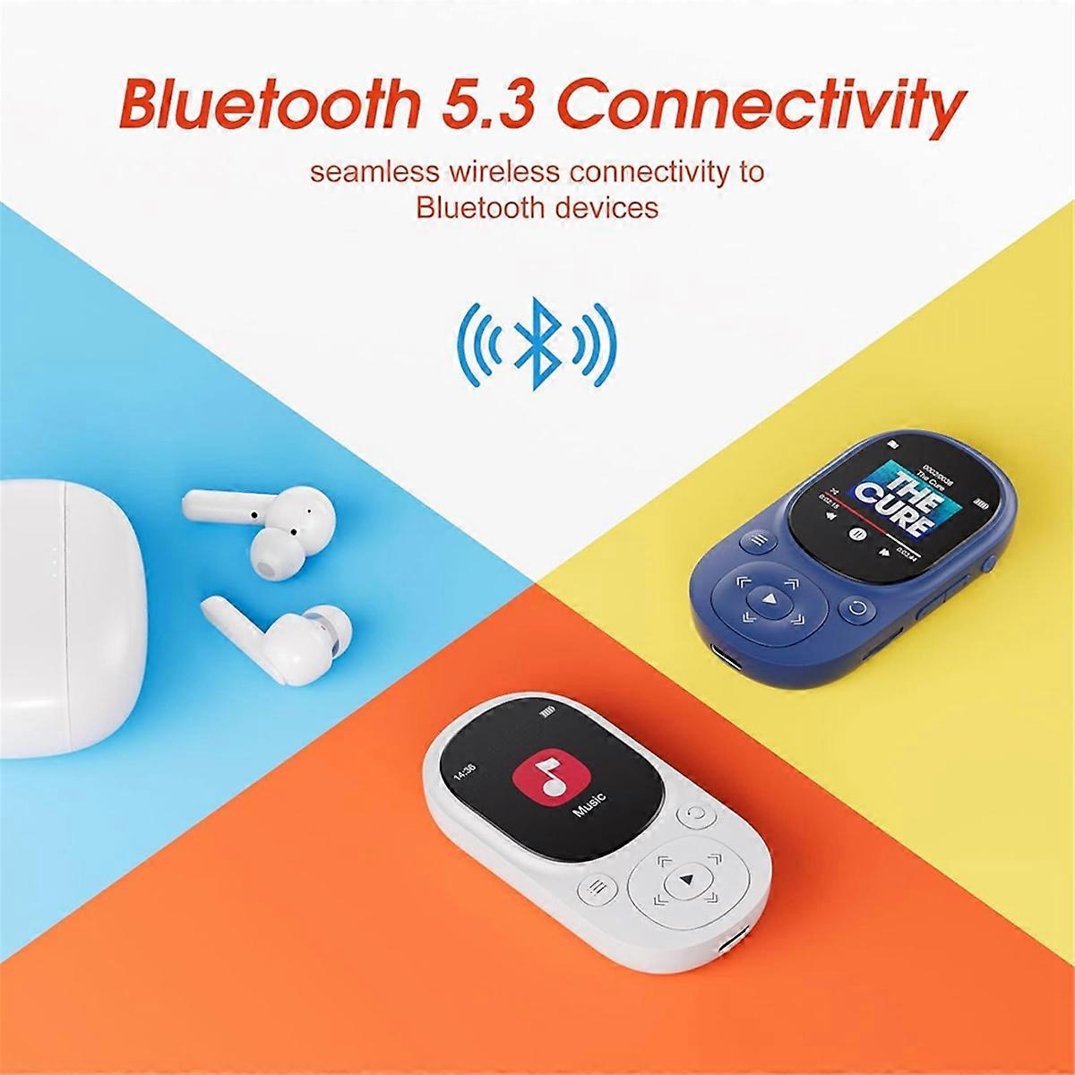 32GB Clip MP3 Player Portable Music Player Bluetooth Mp3 Mp4 Player ...