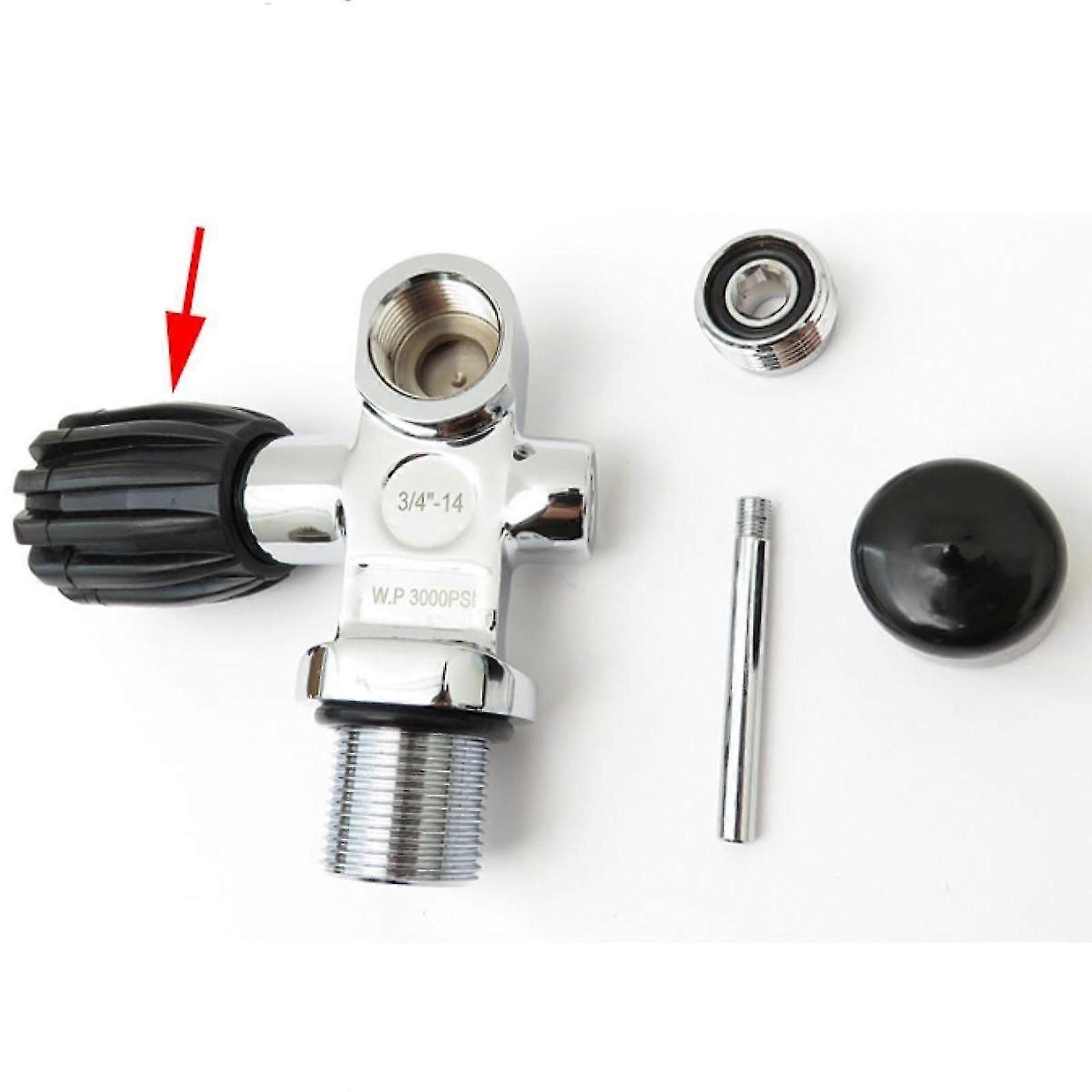 Diving Tank Valve Knob Grip Handwheel Diving Maintenance Accessory Part ...
