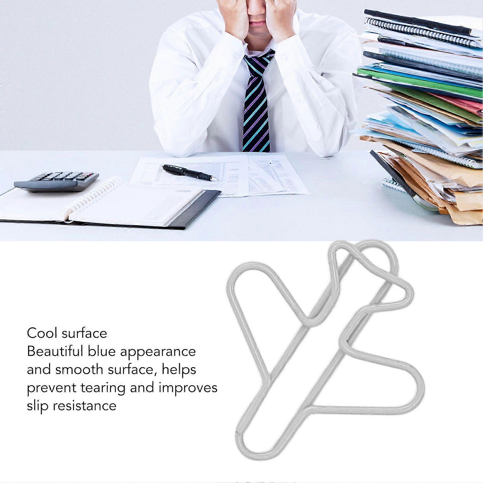 2025 Latest Model Aircraft Shape Paper Clips Cute Small Paperclips for ...