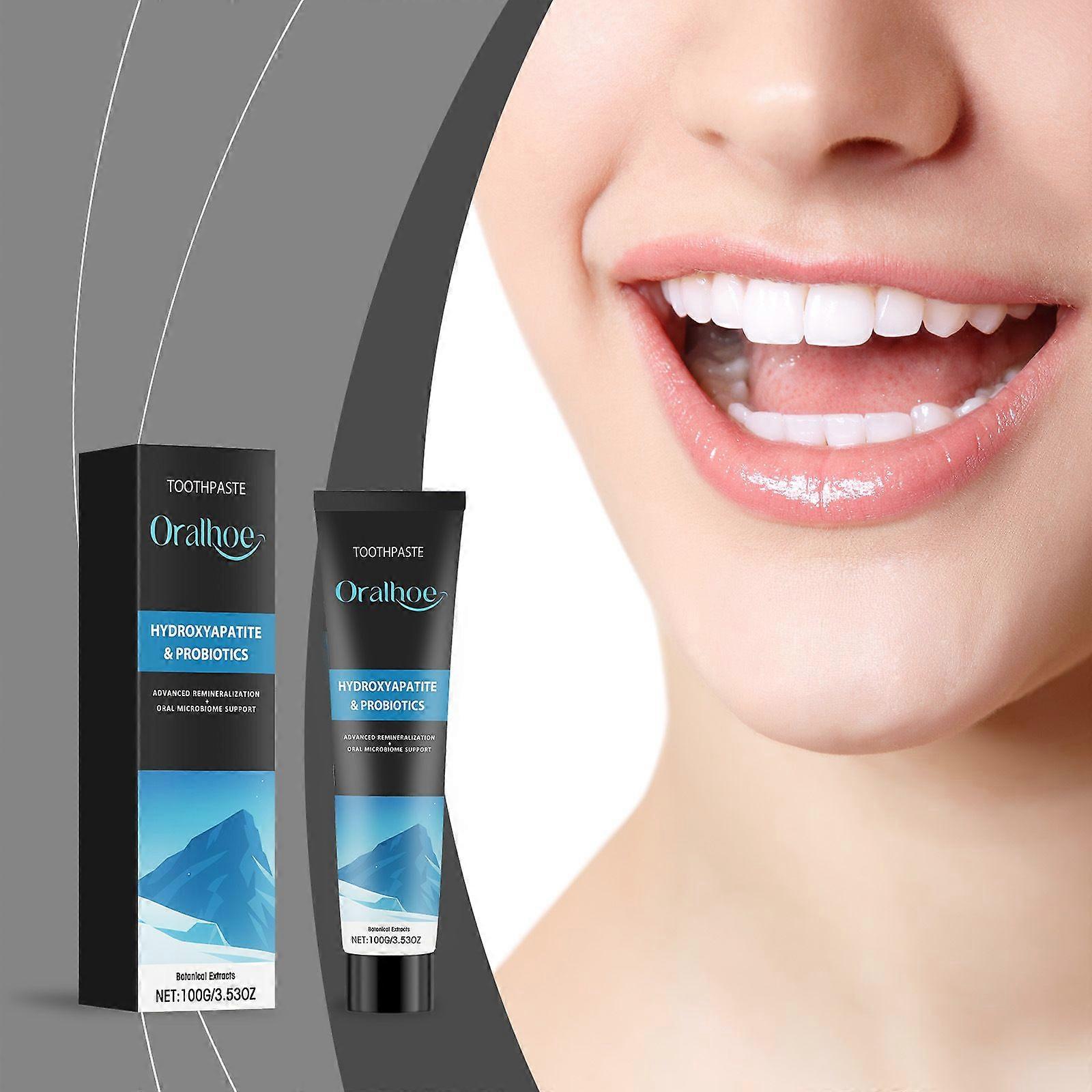 Hydroxyapatite & Probiotics Toothpaste - Advanced Dental Care for ...