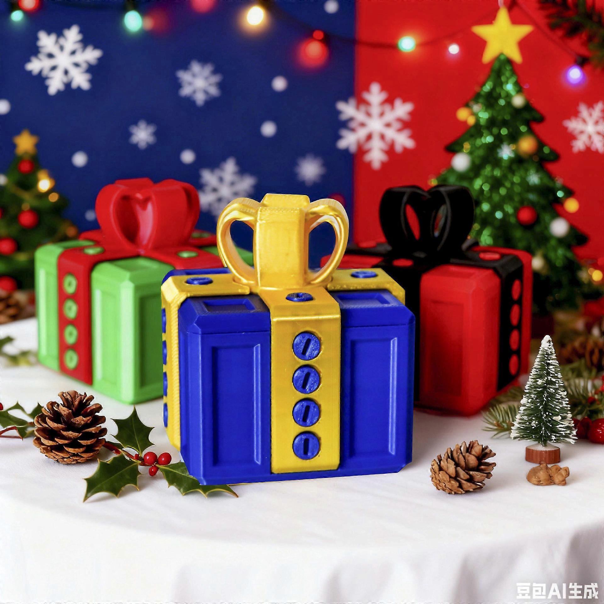 3D Printed Screw Box Prank - Funny Christmas Gift Box with Screws for ...