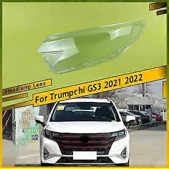 For For Trumpchi GS3 2021 2022 Front Headlamps Cover Lens Headlights ...