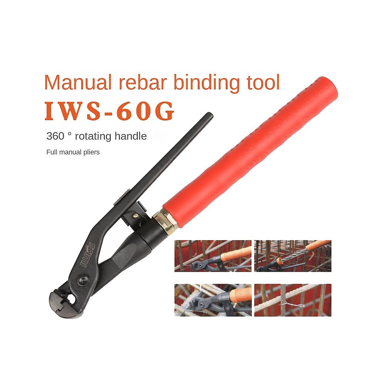 Iws-60g Manual Steel Bar Binding Machine Construction Site Steel Bar ...