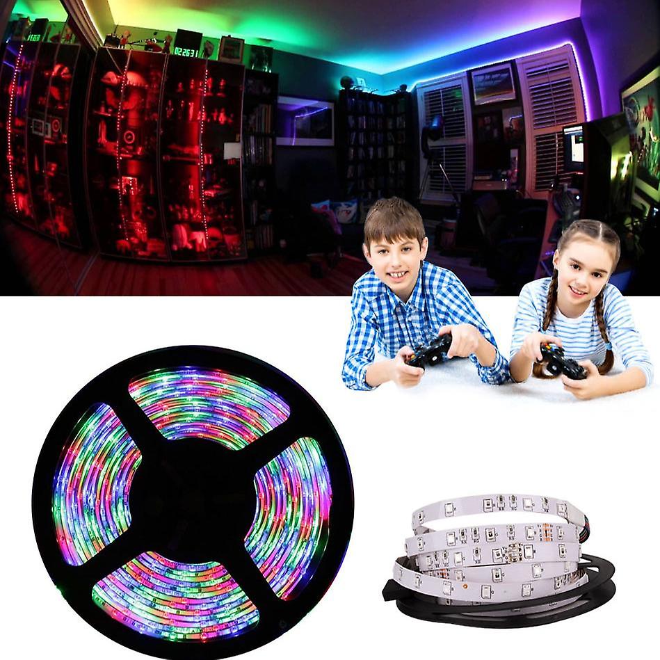 Usb led strip flexible lamp smd 2835 desk decor screen tv background ...