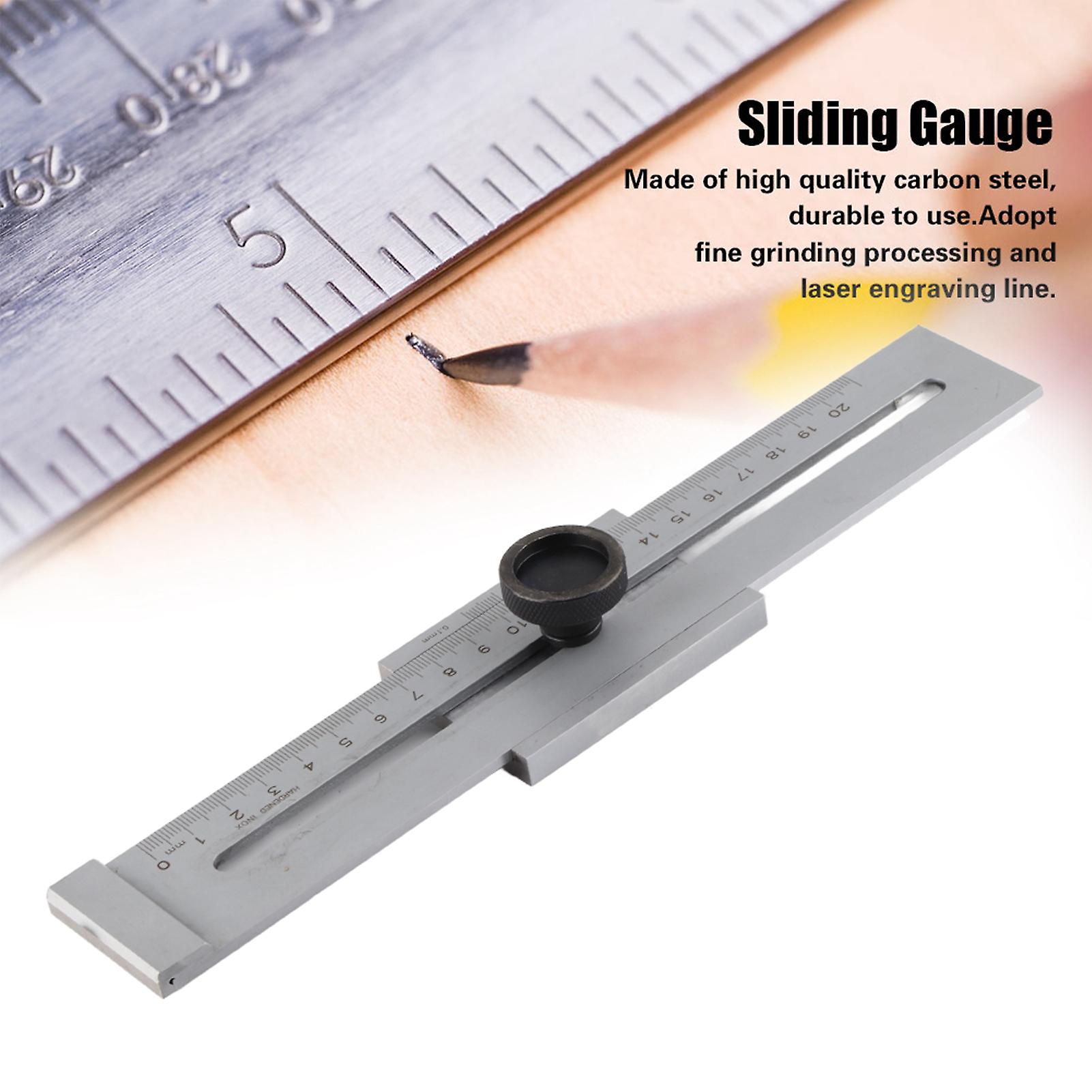 0‑200mm Industrial High Precision Marker Straight Line Ruler Measuring ...