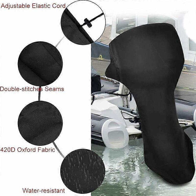 Engine Cover, Full Cover for Outboard Motor, Waterproof Cover for Boat ...