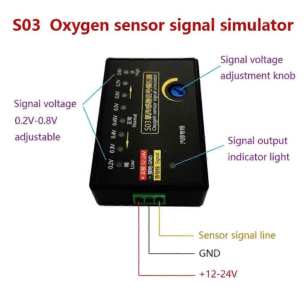 Oxygen Sensors Simulators Supports Four Wire Sensors Precise Tuning ...