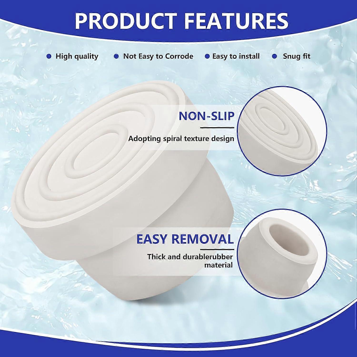 Inground Swimming Pool Ladder Bumpers - Pool Ladder Rubber End Cap for ...