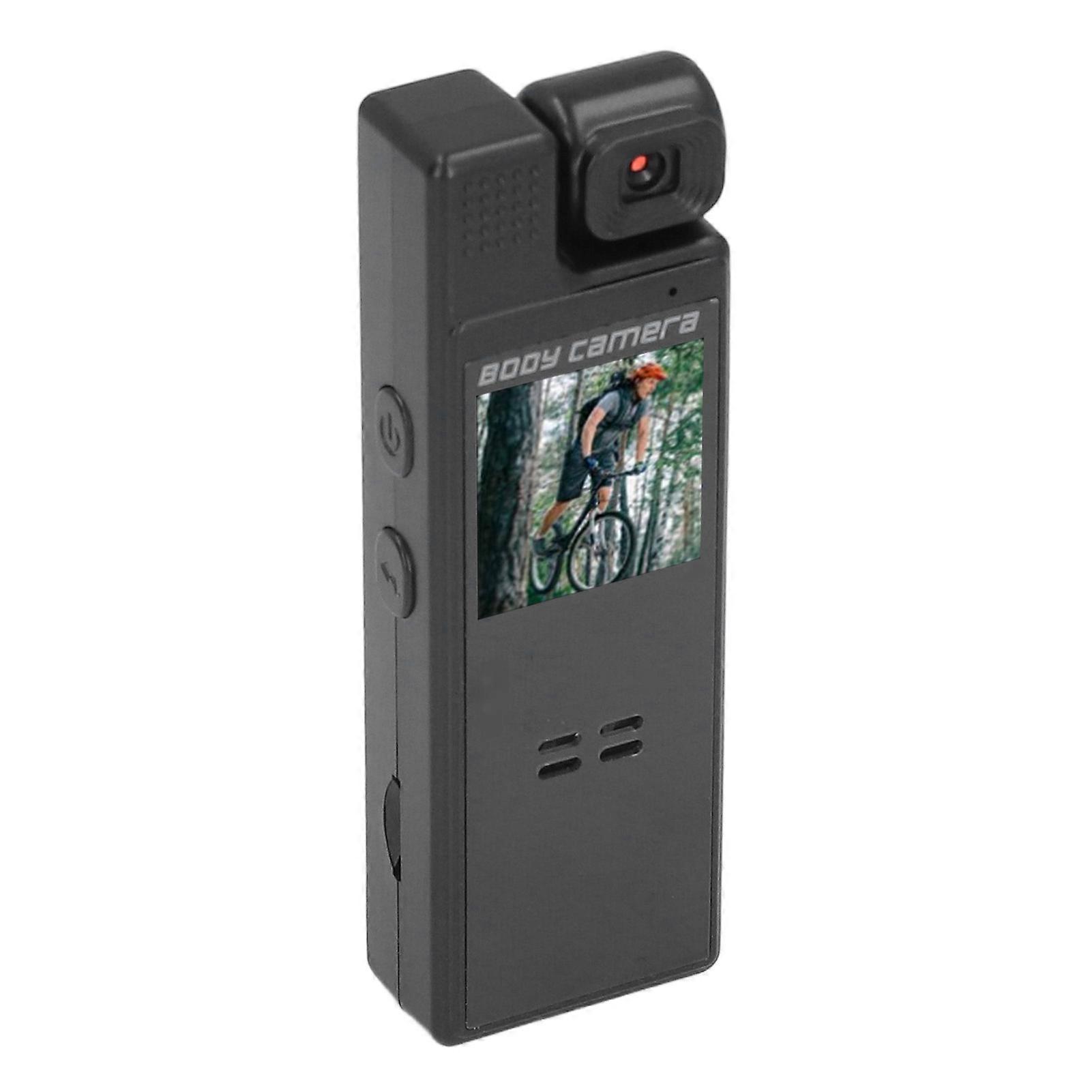 Body Cam 1080P HD 180 Degree Rotation WIFI Hotspot Motion Detection Law ...