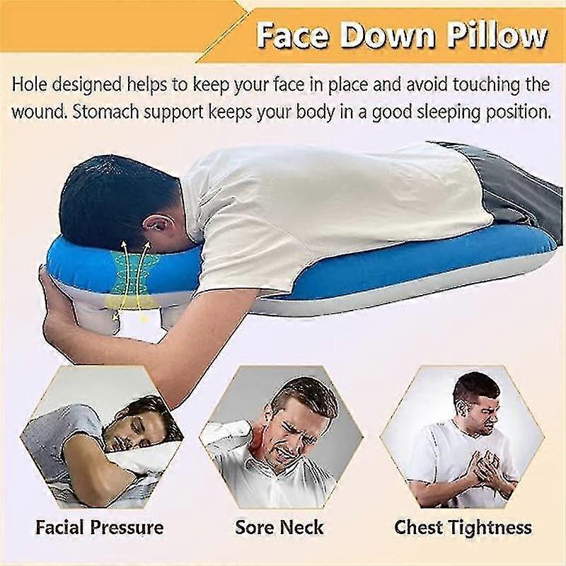 Face Down Pillow For Sleeping After Eye Surgery Retina Mattress Pillow ...