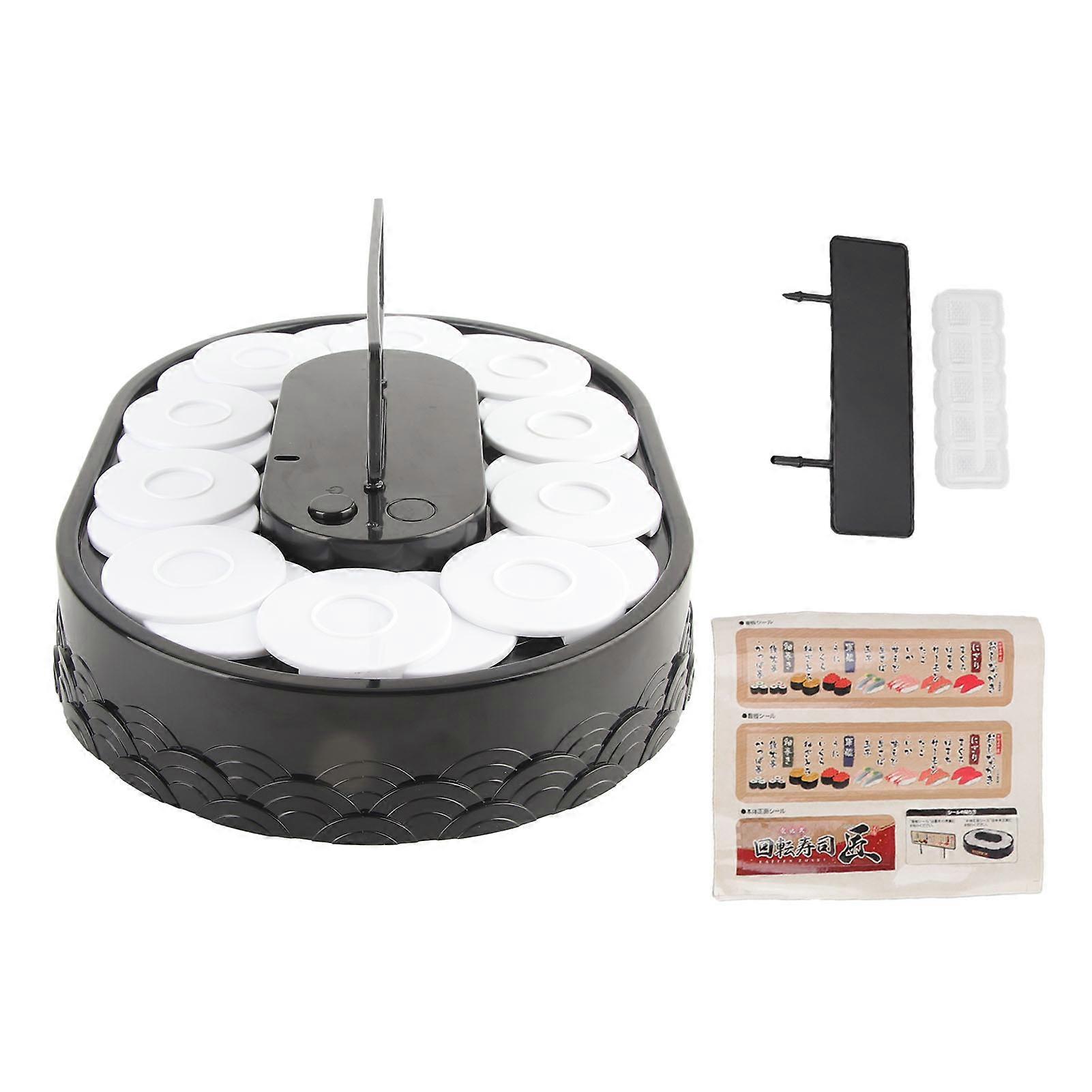 Rotary Sushi Machine Automatic Rotating Table Display Stand Swing Tray ...