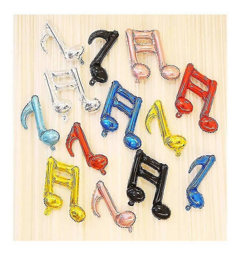 Funny Balloon Double Musical Concert Note,birthday Party Balloons 8th ...