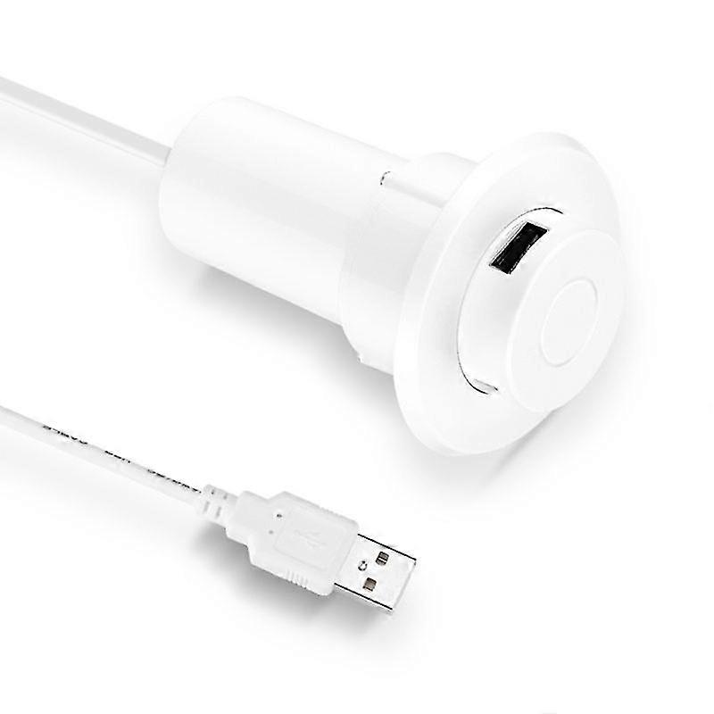 Pop-up In-Desk Slot USB 2.0 3 Ports Hub Splitter Adapter for Laptop PC ...