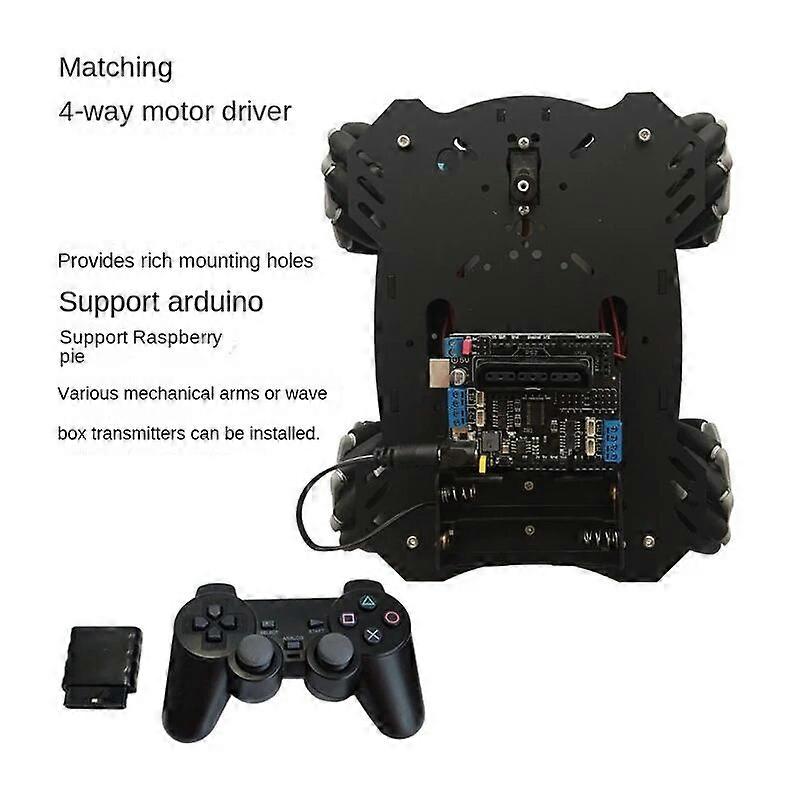 ROS 10Kg Load McNamm Wheel Trolley RC Tank for Arduino Robot DIY Kit ...