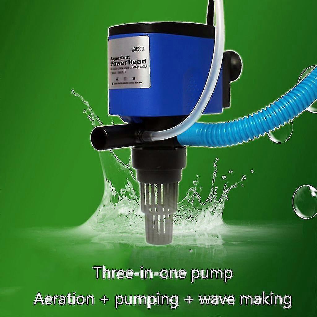 Submersible Water Pump Wavemaker Tools For Fish Tank Circulation Powerhead( Color : Aq1000 15w ...