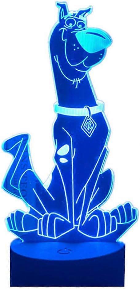 SBSG New Cute Cartoon Dog Scooby Doo Figure Baby Night Light Led ...