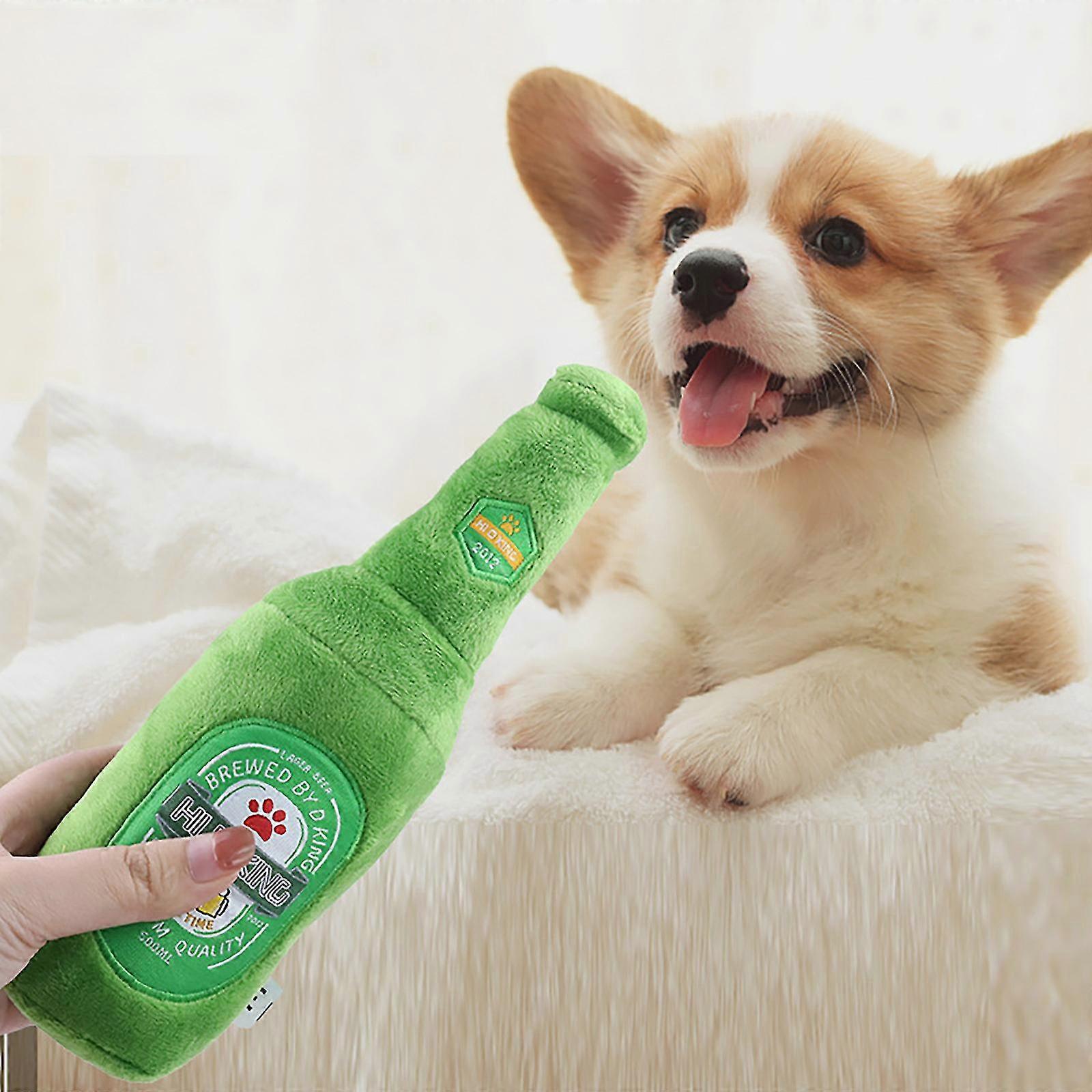 Dog Toy Beer Mug Beer Bottle Beer Cup Soft Toy Birthday Gifts Soft Toy ...