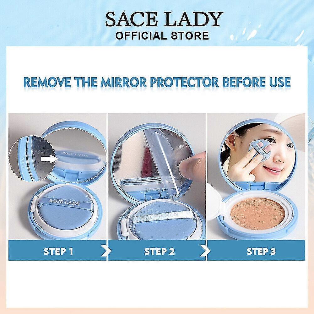 Sace Lady Long Lasting Mist Powder - Natural Pressed Powder Foundation ...