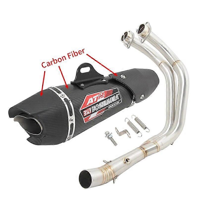 Motorcycle Yoshimura AT2 Exhaust For YAMAHA R7 MT07 FZ07 MT FZ 07 2021 ...