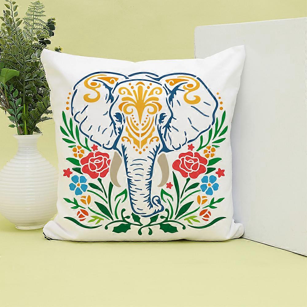 1 sæt 1 stk PET hul ud tegning maleri stencils til DIY scrapbog ...