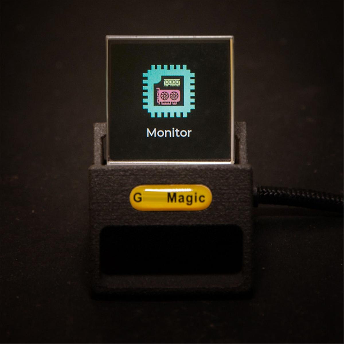 Bitcoin Stock Ticker Monitor Weather Digital Display Clock GIF Picture ...