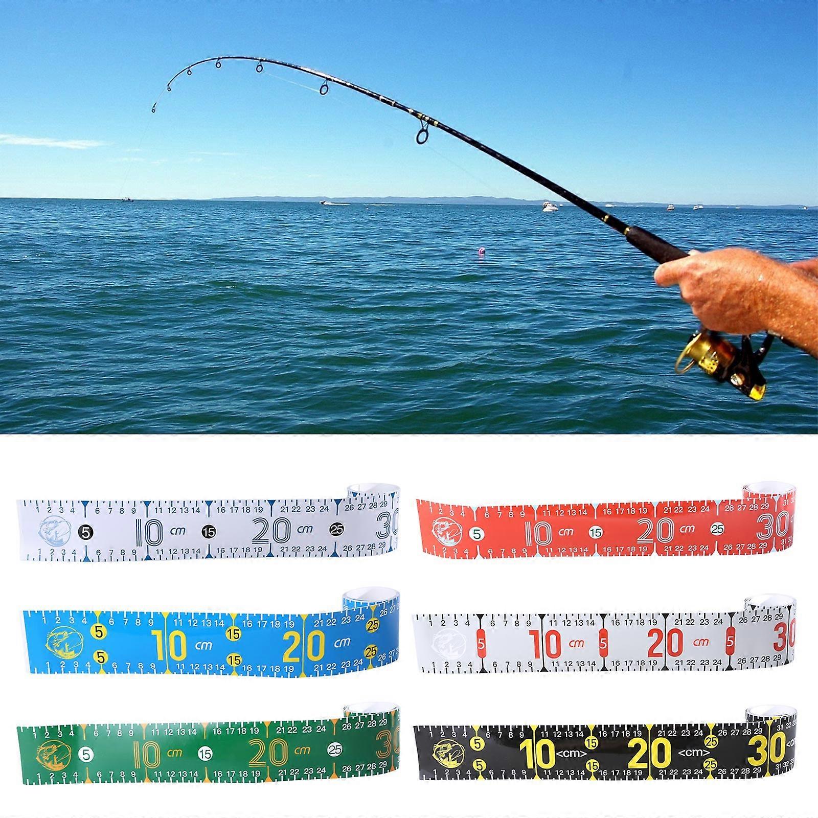 Adhesive Fish Ruler, 51Inch Fish Measuring Tape Sticker Tape for Boats ...